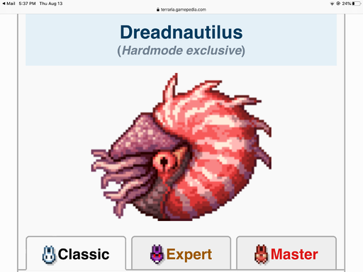 dreadnautilus | Terraria Community Forums